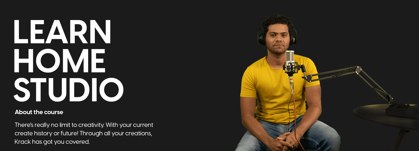 Learn to Setup Home Studio - Krack